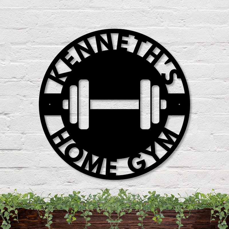 Custom Gym Sign - Etsy