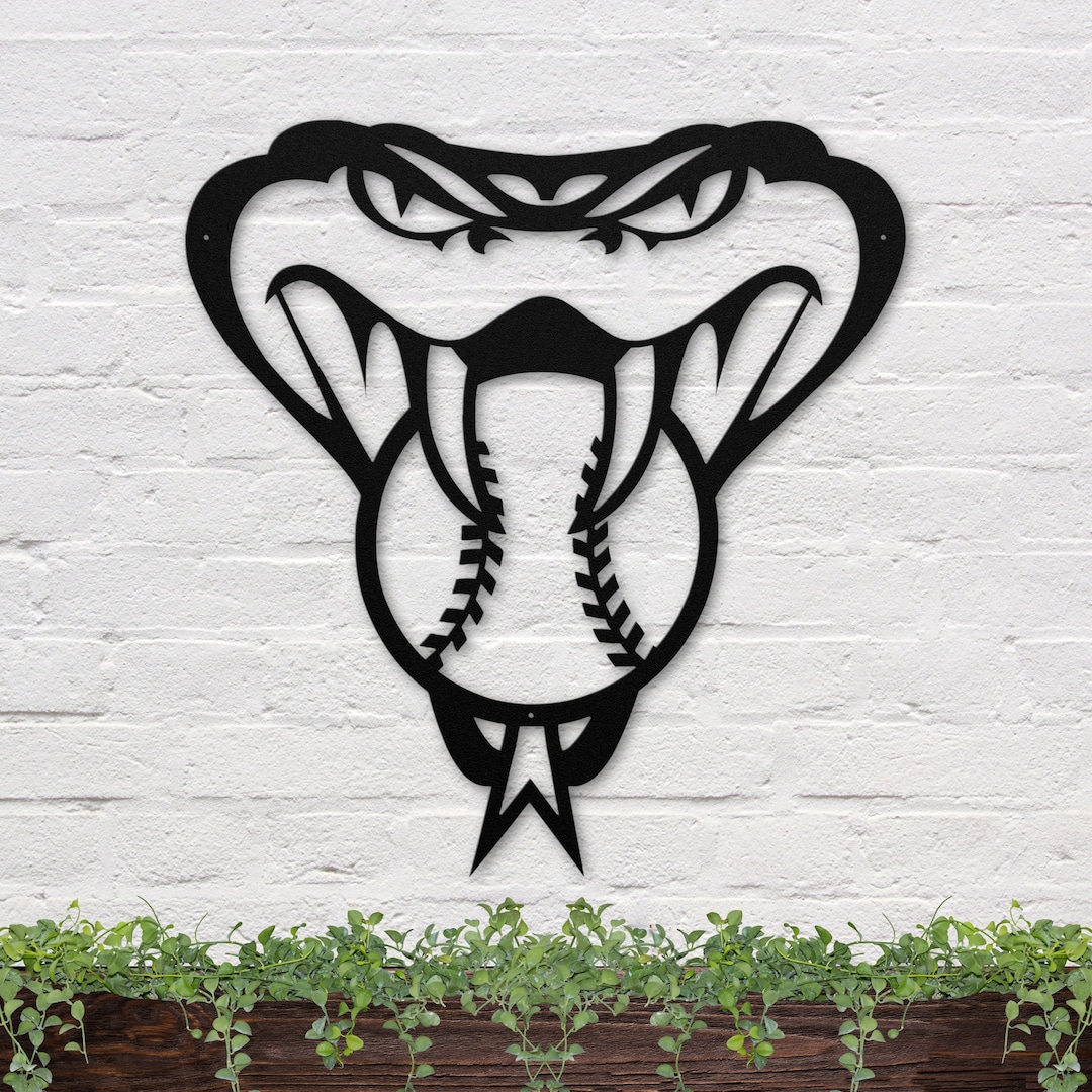 Arizona D-backs | Diamond Backs Metal Sign | Metal Diamond Backs Sign ...