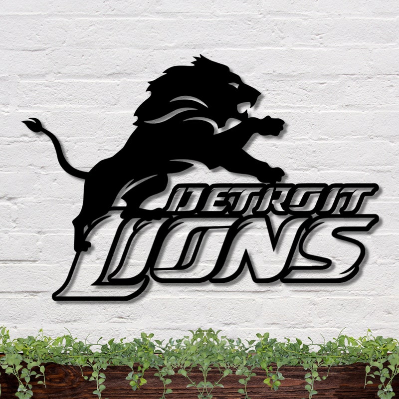 Mancave Detroit Lions - Etsy