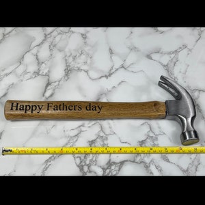 Personalized Hammer, Fathers Day Hammer, Engraved Hammer, Gift for Dad ...