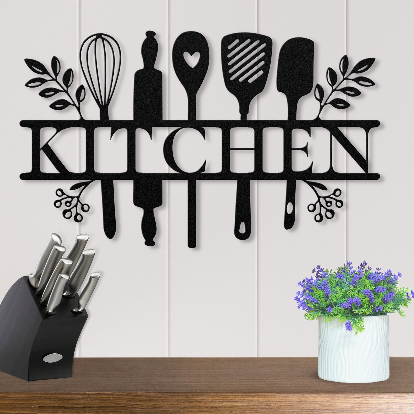 Kitchen Sign, Custom Metal Sign, Kitchen Decor, Metal Kitchen Sign ...