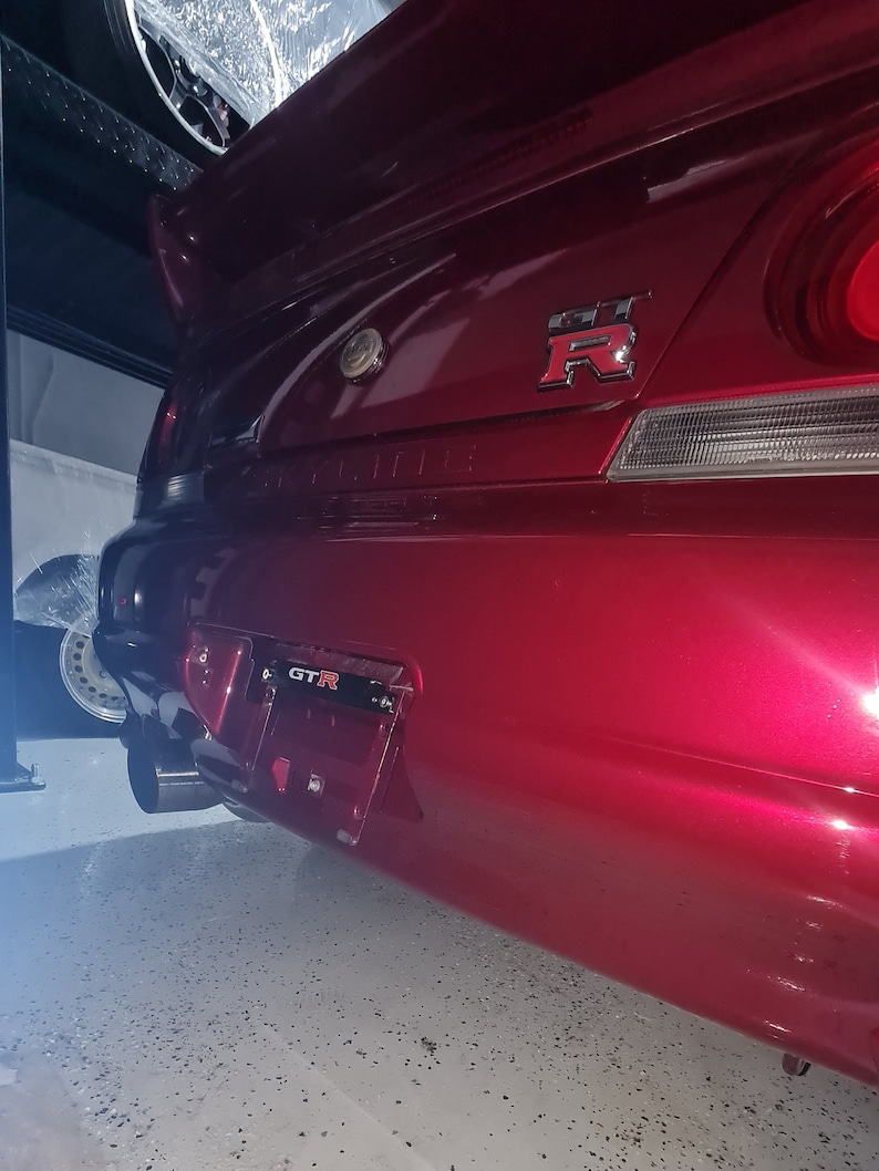 GTR License Plate Adapter. JDM to USDM License Plate Adaptor - Etsy