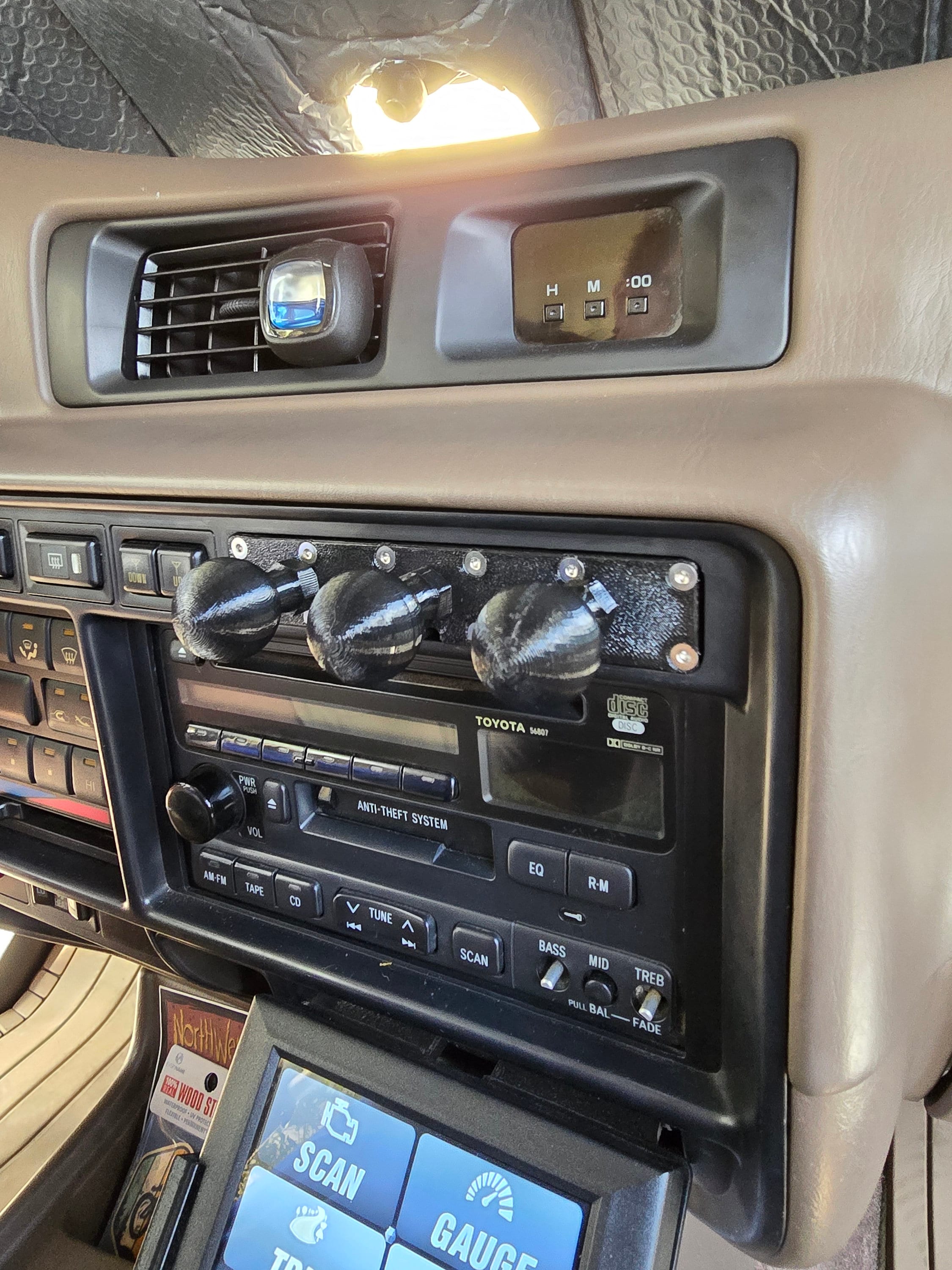 Toyota Land Cruiser 80 Series Central Dashboard Accessory Mount - Etsy