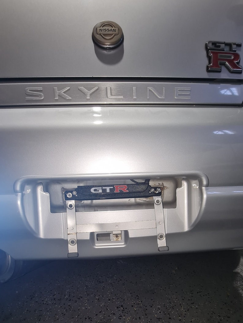 GTR License Plate Adapter. JDM to USDM License Plate Adaptor - Etsy