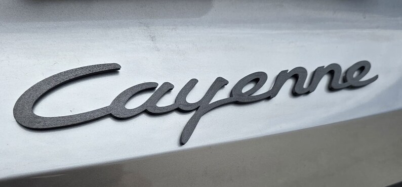 Porsche Cayenne Turbo Safari Letters for Tail Gate Door - Etsy