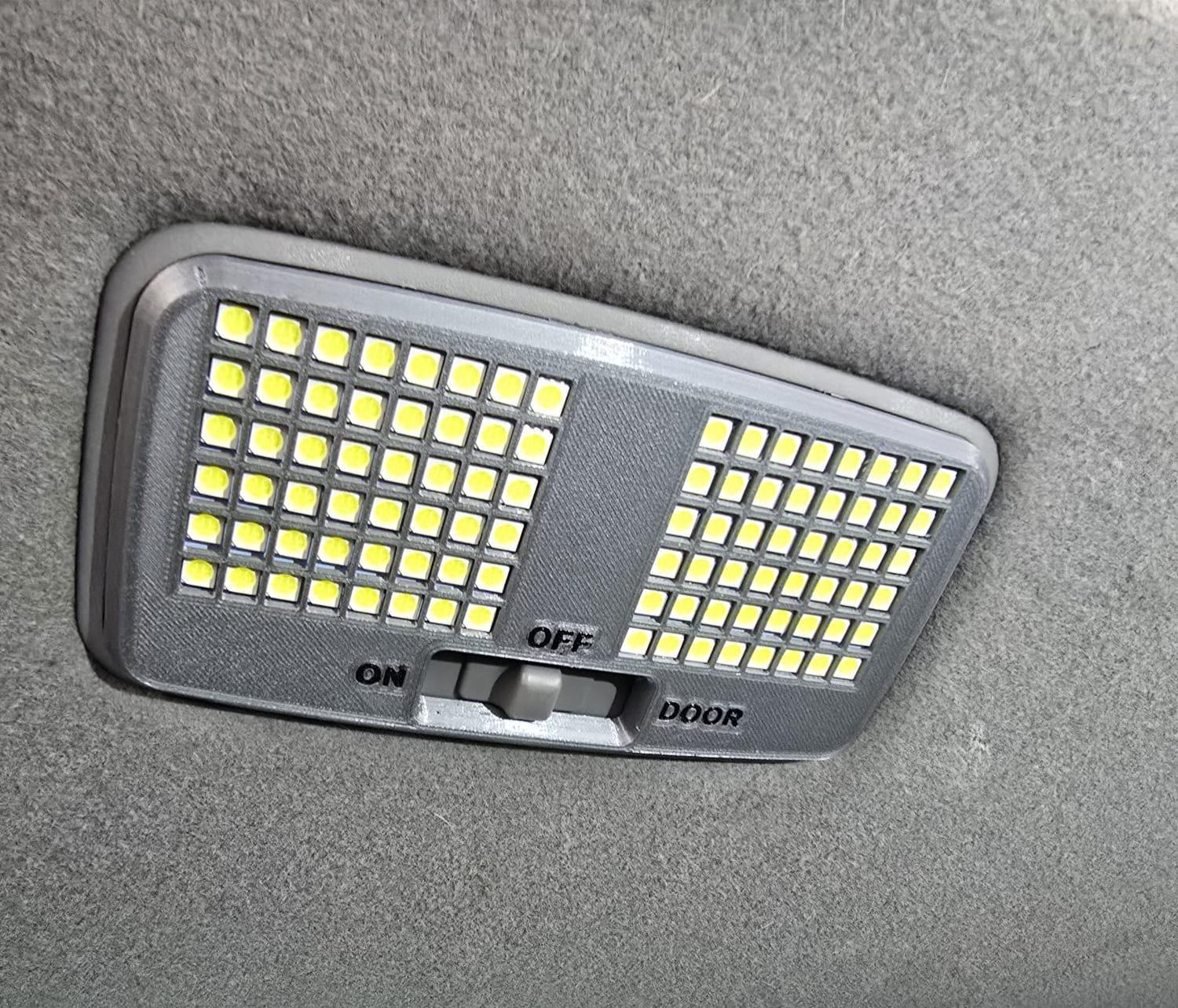 Toyota 4runner 4th Gen Internal Dome Light Replacement (2nd and 3rd Row ...
