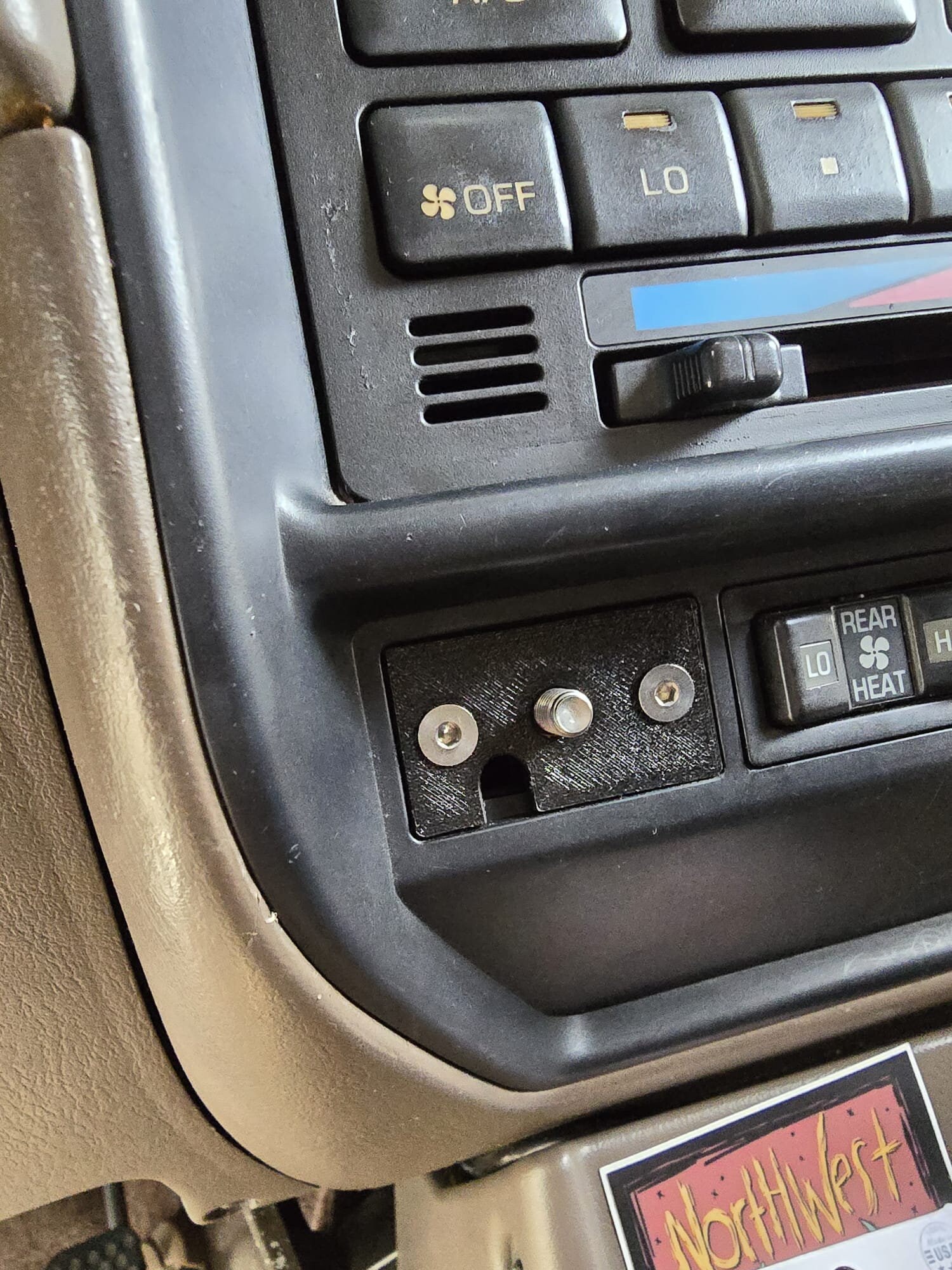 Toyota Land Cruiser 80 Series Dash Hole Plug Mount (pair) - Etsy