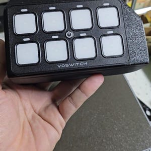 Toyota 4runner 4th Gen Voswitch 8 Gang Panel Mount to Replace Internal ...