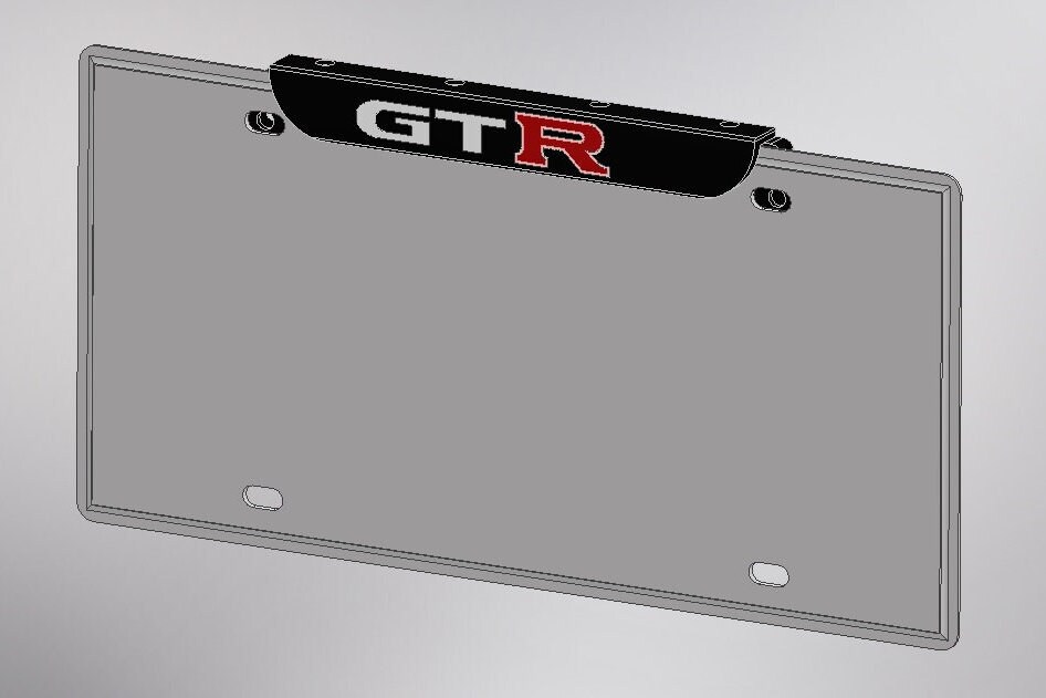 GTR License Plate Adapter. JDM to USDM License Plate Adaptor - Etsy