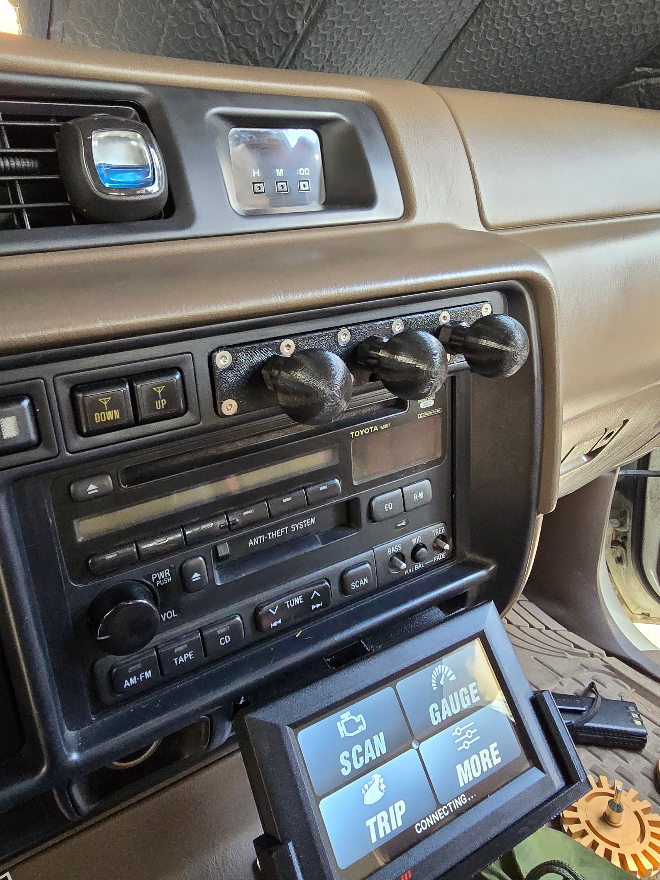 Toyota Land Cruiser 80 Series Central Dashboard Accessory Mount - Etsy