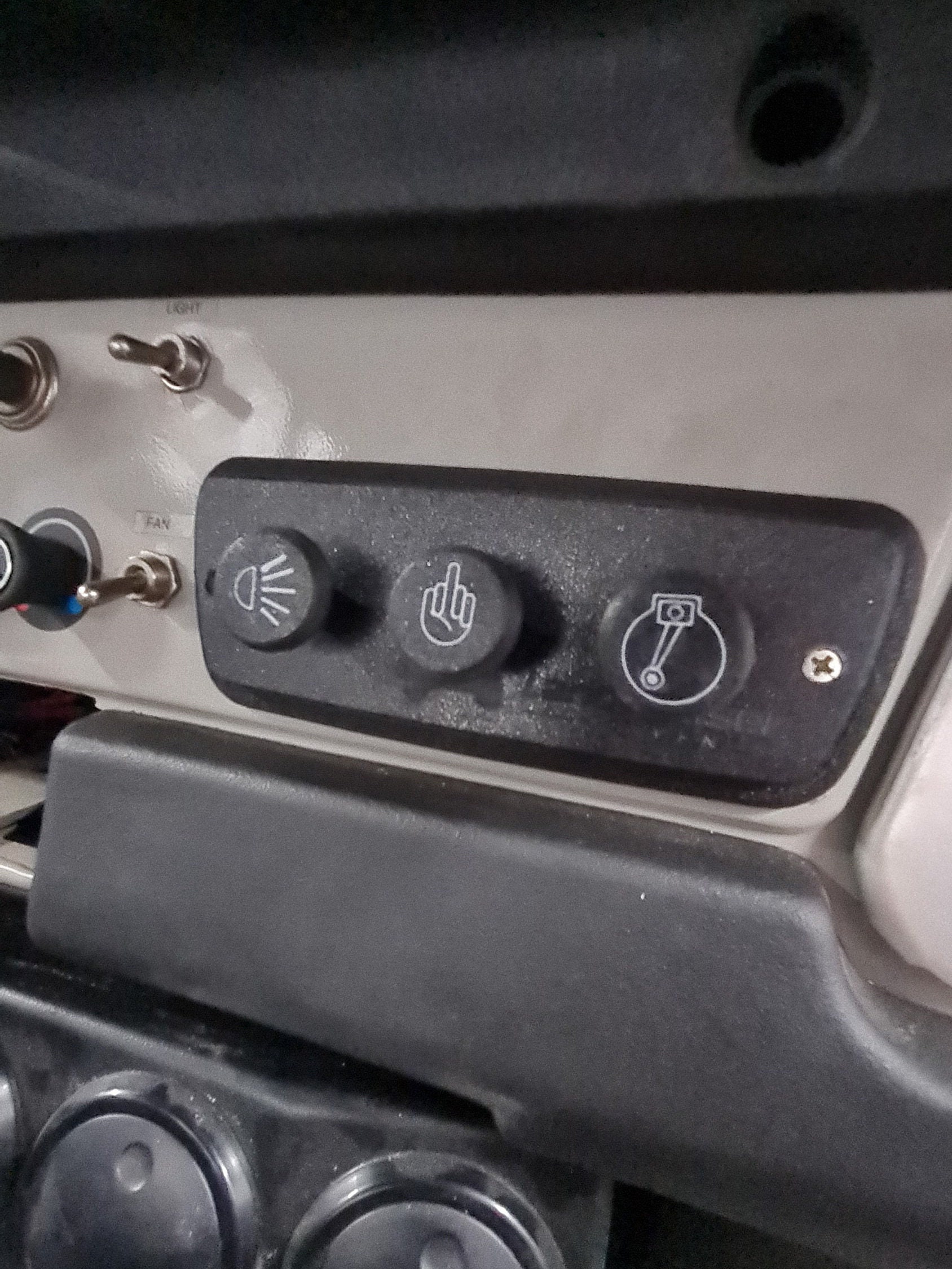 Toyota Land Cruiser FJ40 Switch Panel to Replace Front Dash Ashtray - Etsy