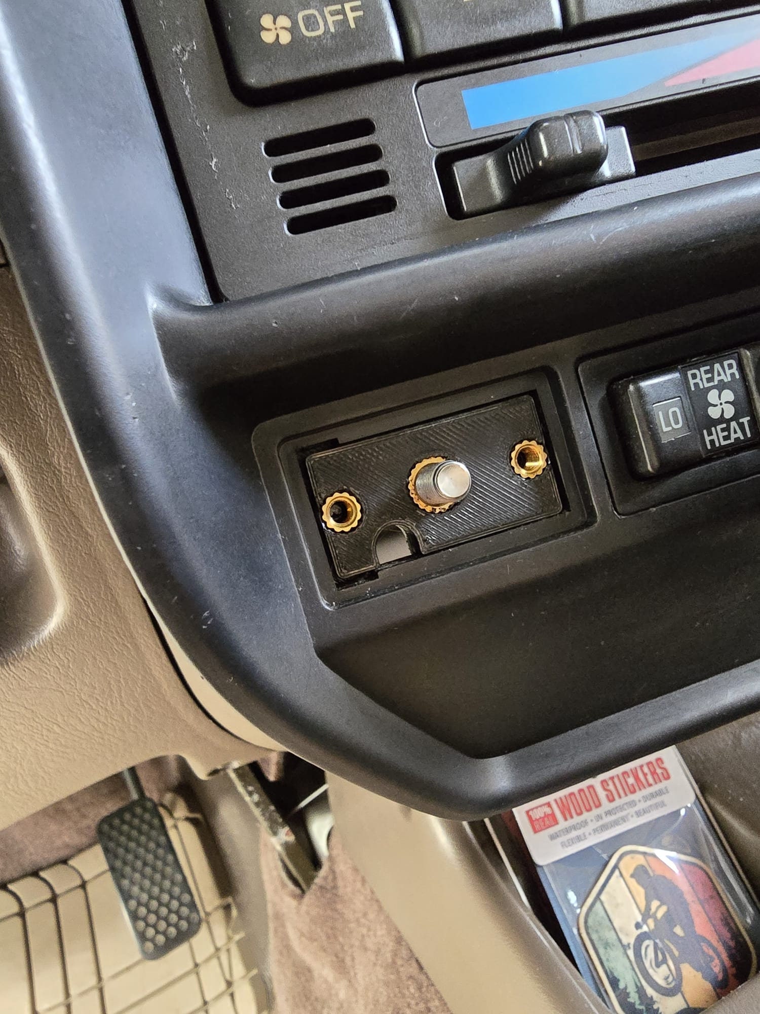 Toyota Land Cruiser 80 Series Dash Hole Plug Mount (pair) - Etsy
