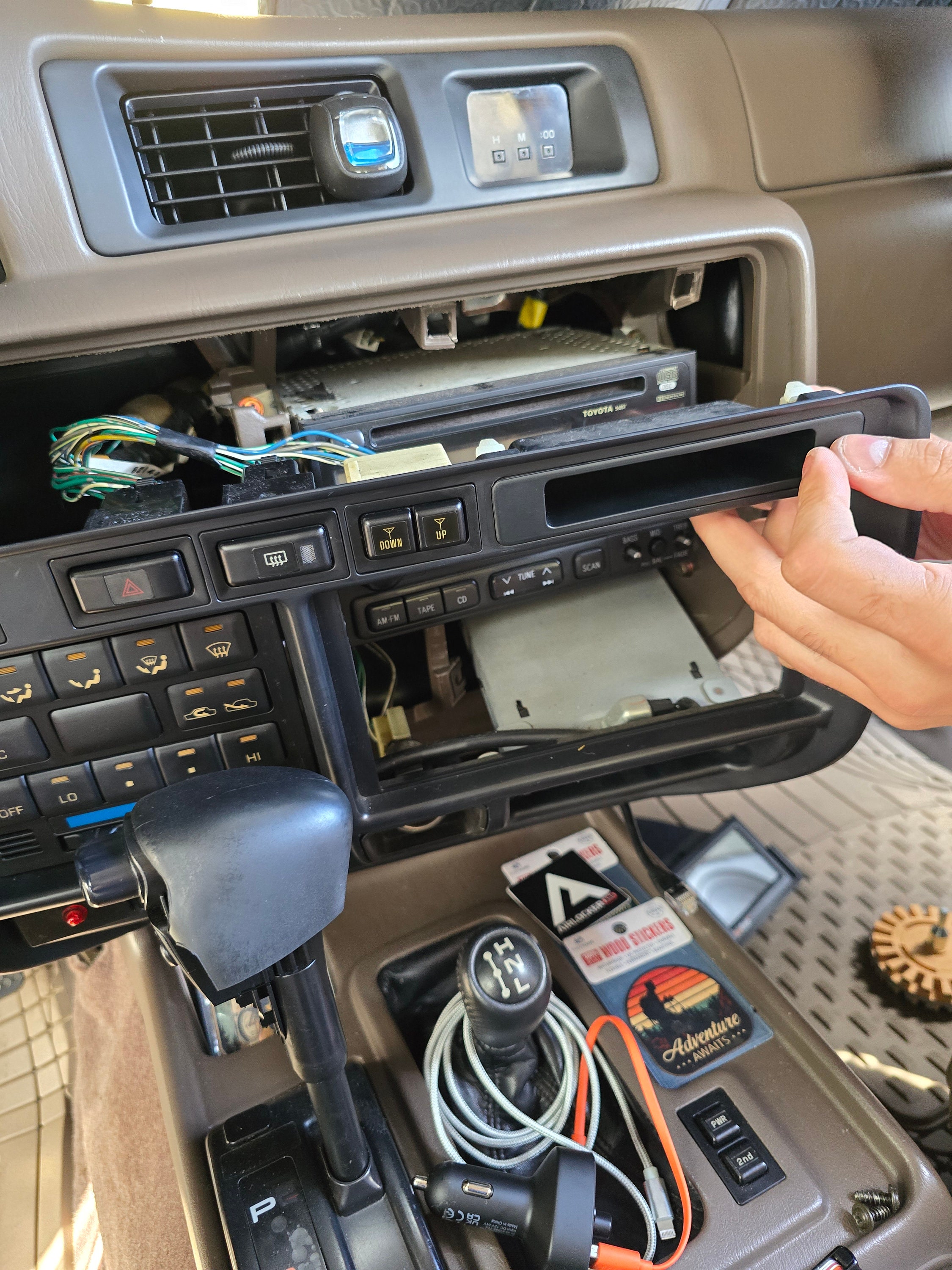 Toyota Land Cruiser 80 Series Central Dashboard Accessory Mount - Etsy