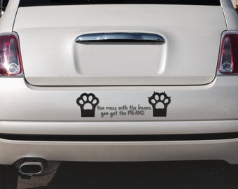 Cat Window Sticker - Etsy