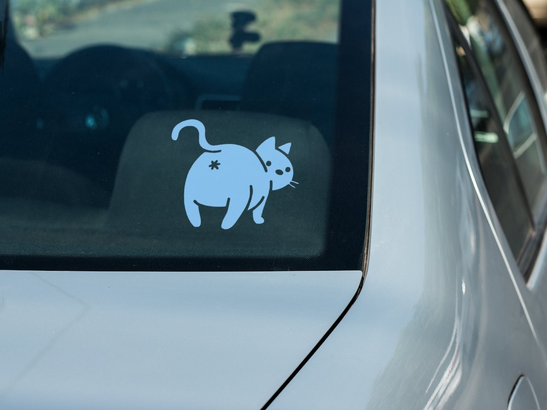 Cat Window Decal Cat Vinyl Decal Cat Car Sticker Cat - Etsy