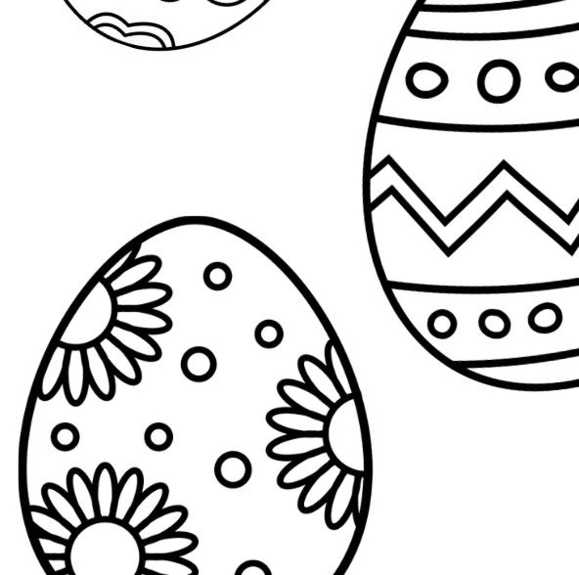 Easter Colouring Pages for Kids - Printable Holiday Activity PDF ...
