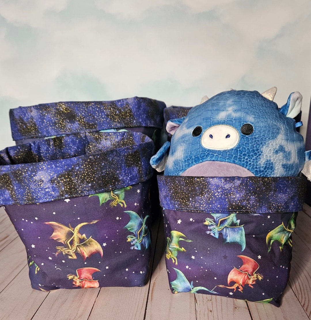 Colorful Dragon Storage Bins,storage,containers,gift Basket,toy Pick Up ...