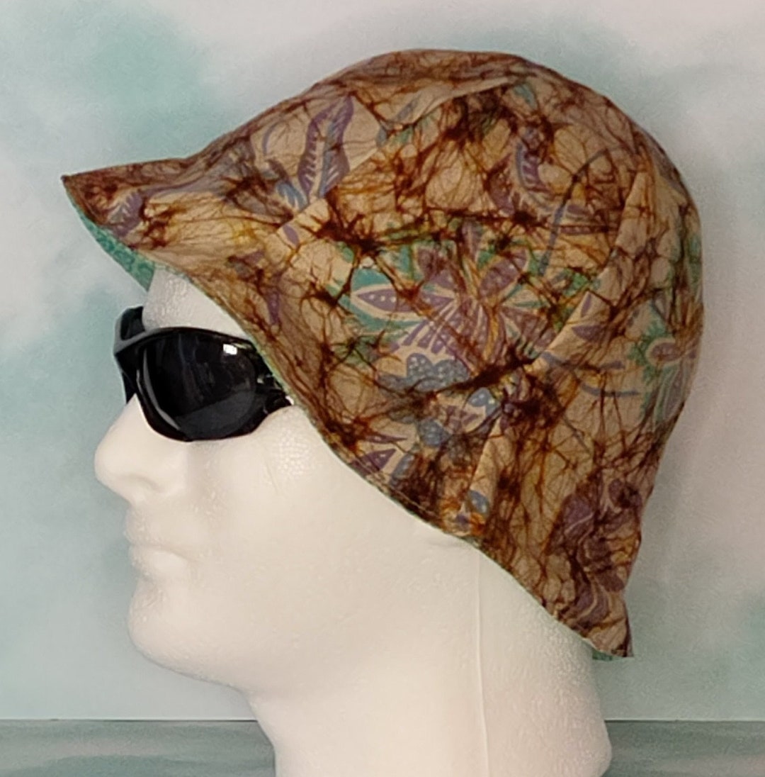 Adult Batik Bucket Hat,beach Hat,hats,unisex,sun,gardening,fishing,male ...