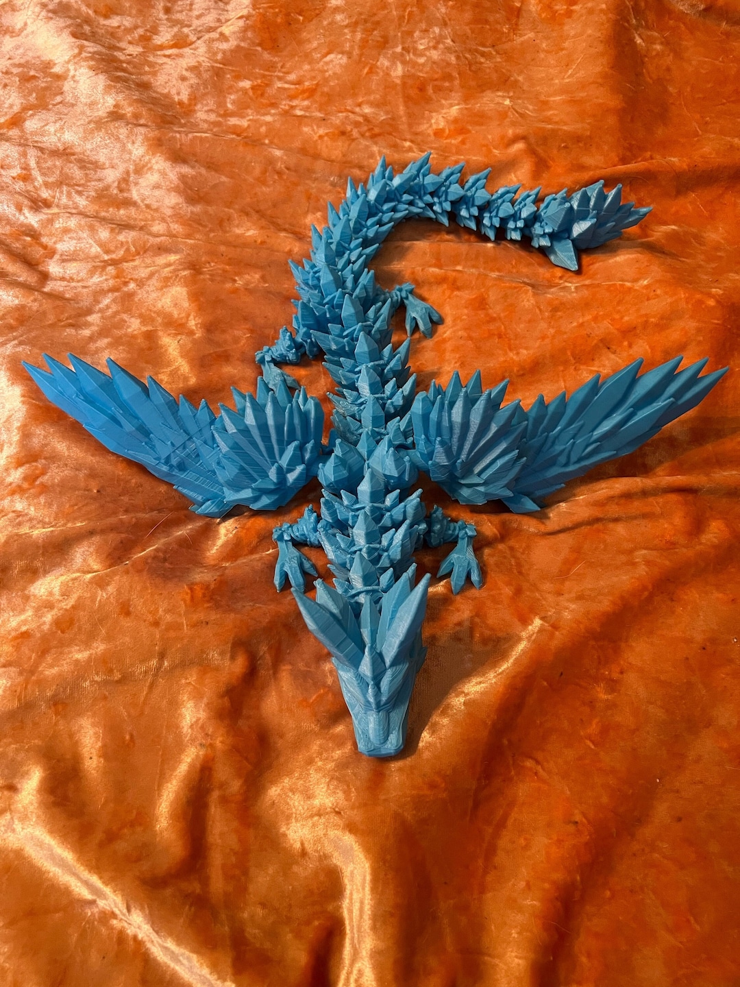 Wing Crystal Dragon | Articulated Dragon | Fidget Toy - Etsy