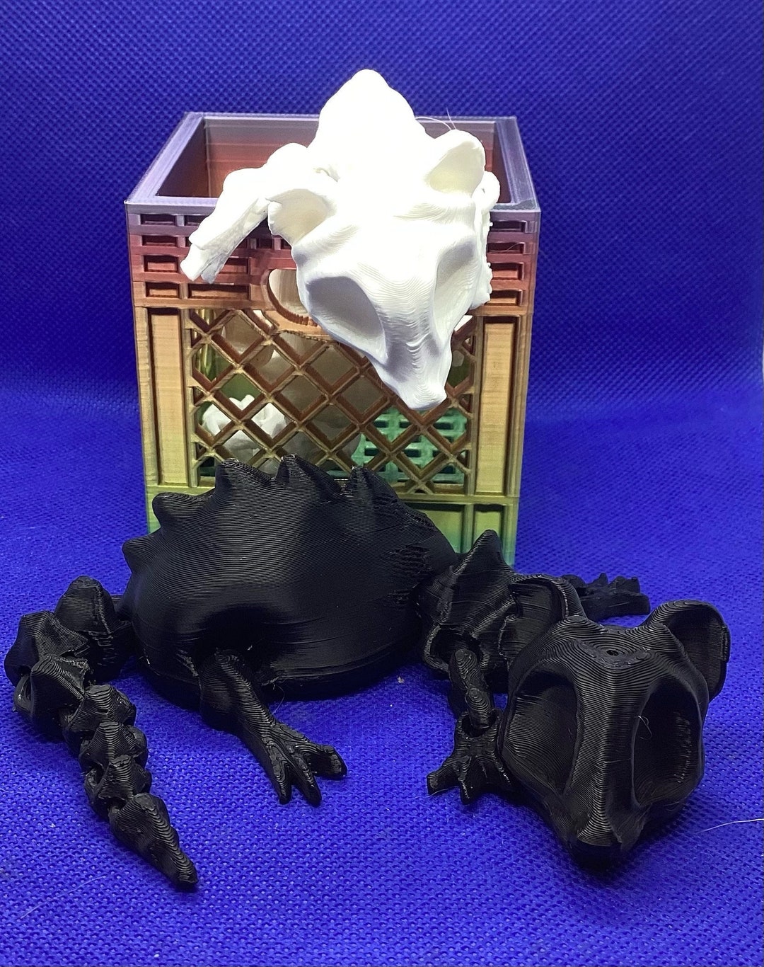 Bone Rat | Halloween Toy | Articulated 3d Print - Etsy