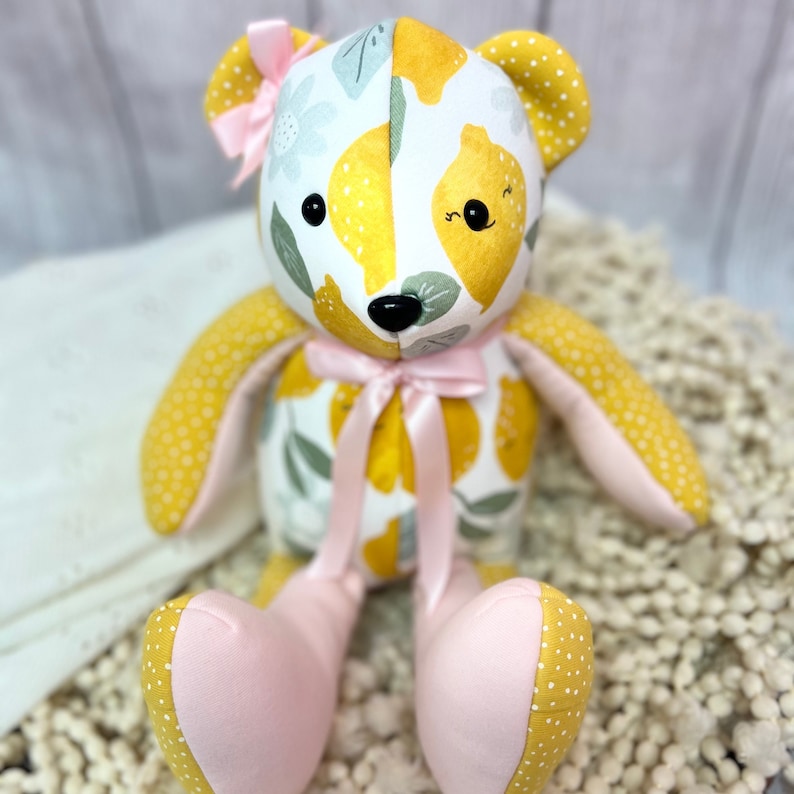 PDF Bailey Bear Memory Bear Sewing Pattern Beginner Memory - Etsy