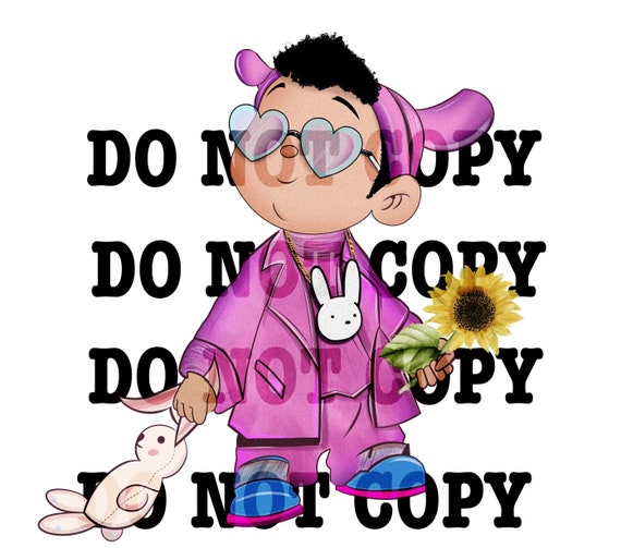 Baby Benito El Conejo Malo Baby Bad Bunny Bad Bunny PNG - Etsy