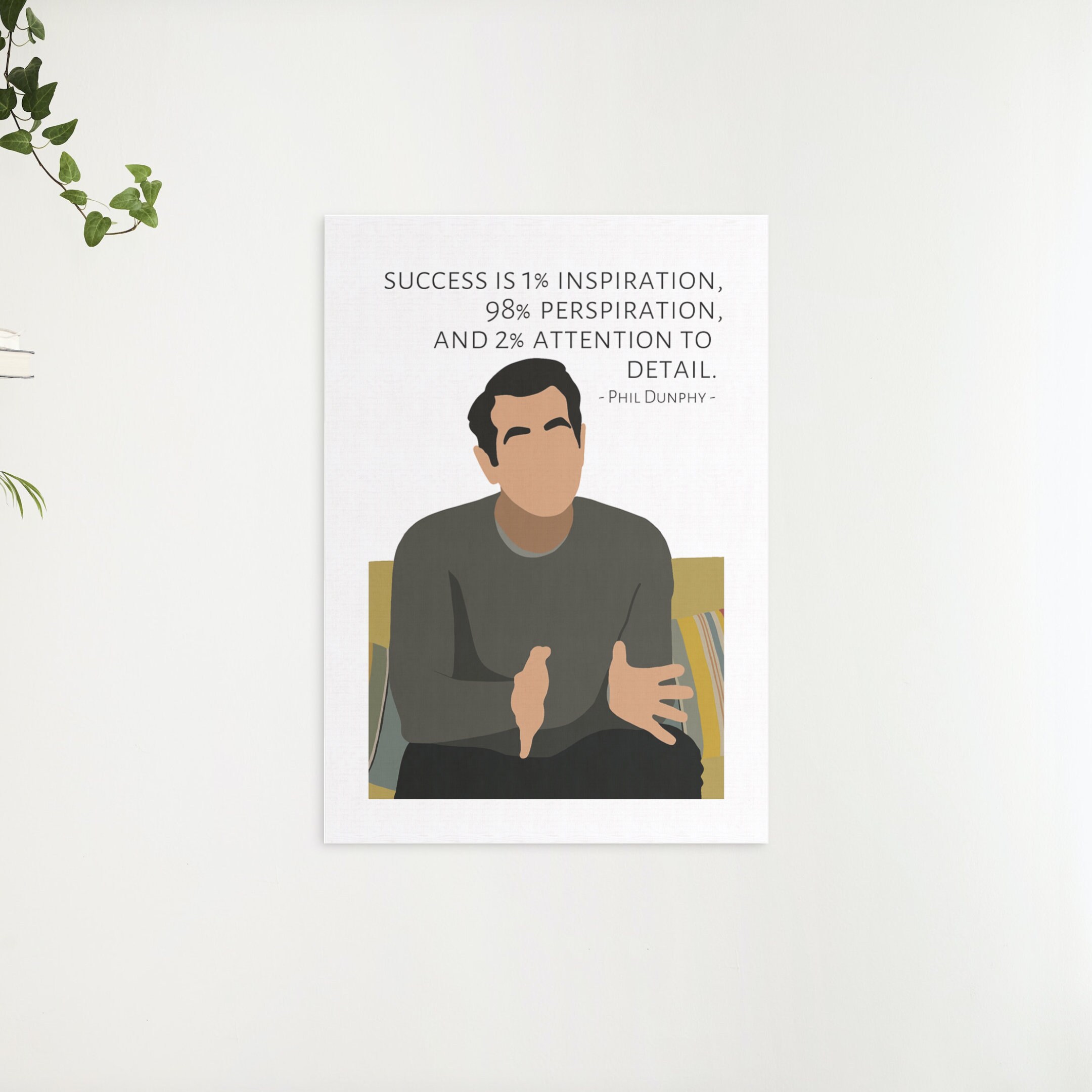 Phil Dunphy Modern Family TV Show Poster Prints Custom - Etsy
