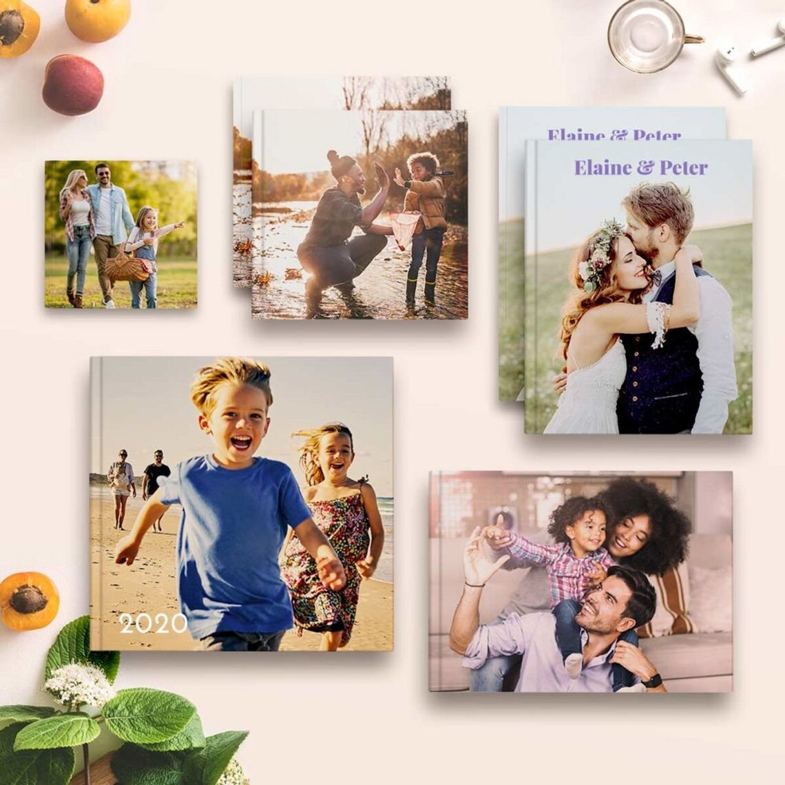 CUSTOM COUPLES MEMORY Book, Couple Photo Album Personalized Scrapbook ...