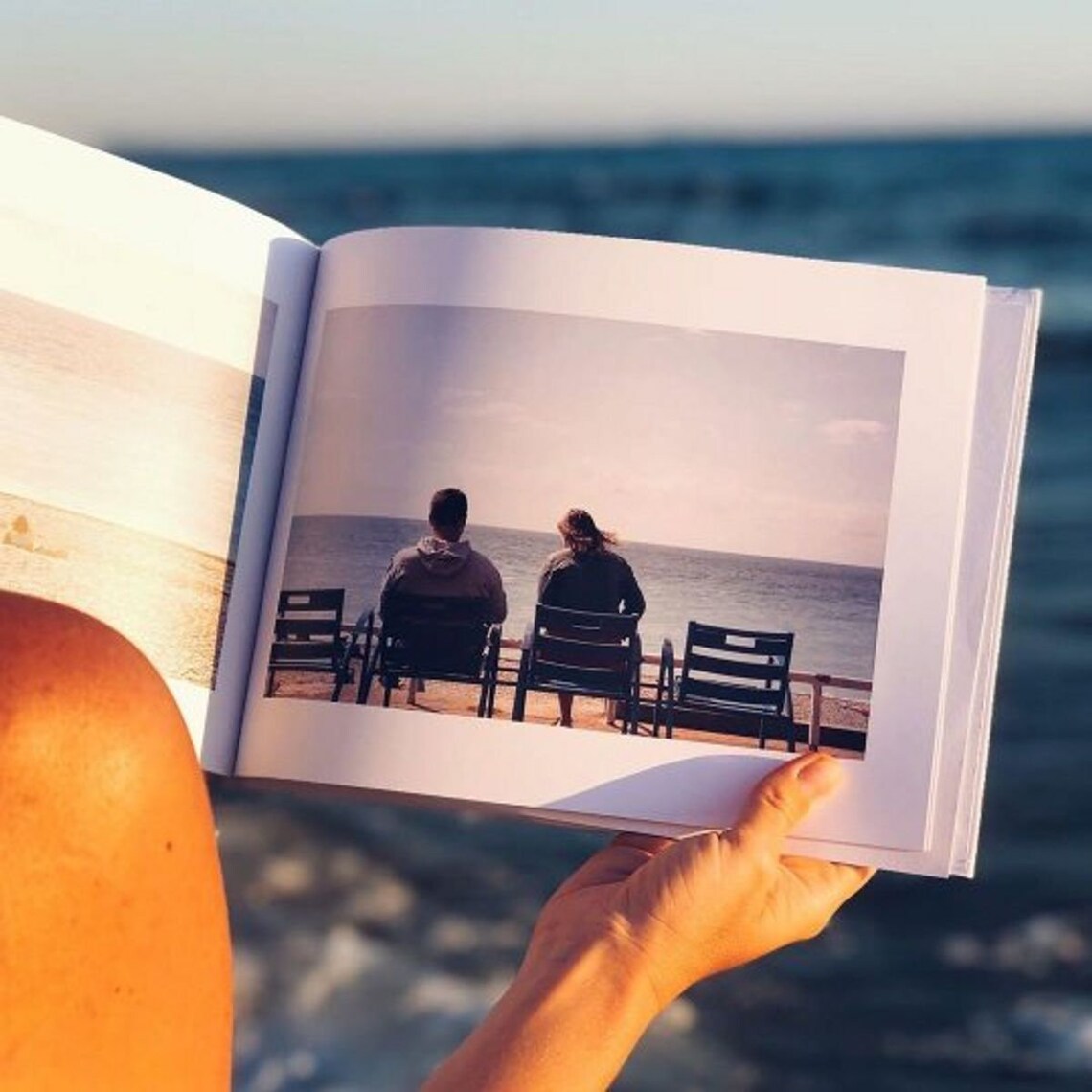 CUSTOM COUPLES MEMORY Book, Couple Photo Album Personalized Scrapbook ...