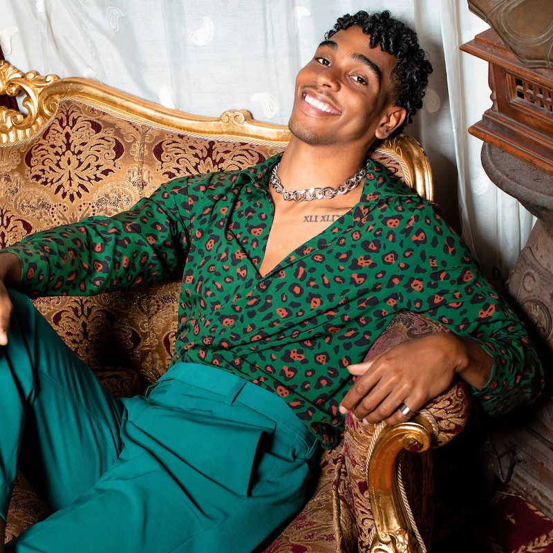 Mens Button up Leopard - Etsy UK