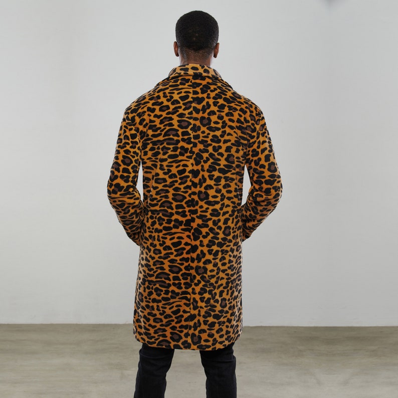 Wild Leopard Coat - Winter Coat ,leopard Coat for Men,outwear,winter ...
