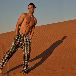 Ethnic Kimono,silk Mens Kimono Robe&pants ,african Kimono , Luxury Long ...