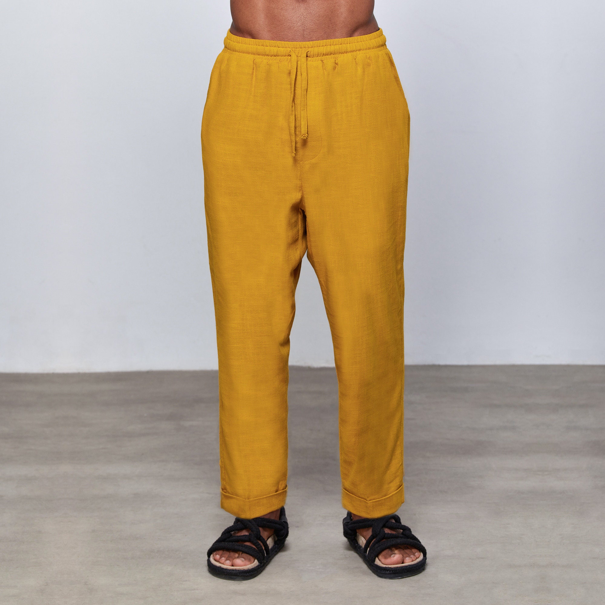 Linen Clothing, Linen Pants for Men, Casual Pants for Man Men,yoga ...