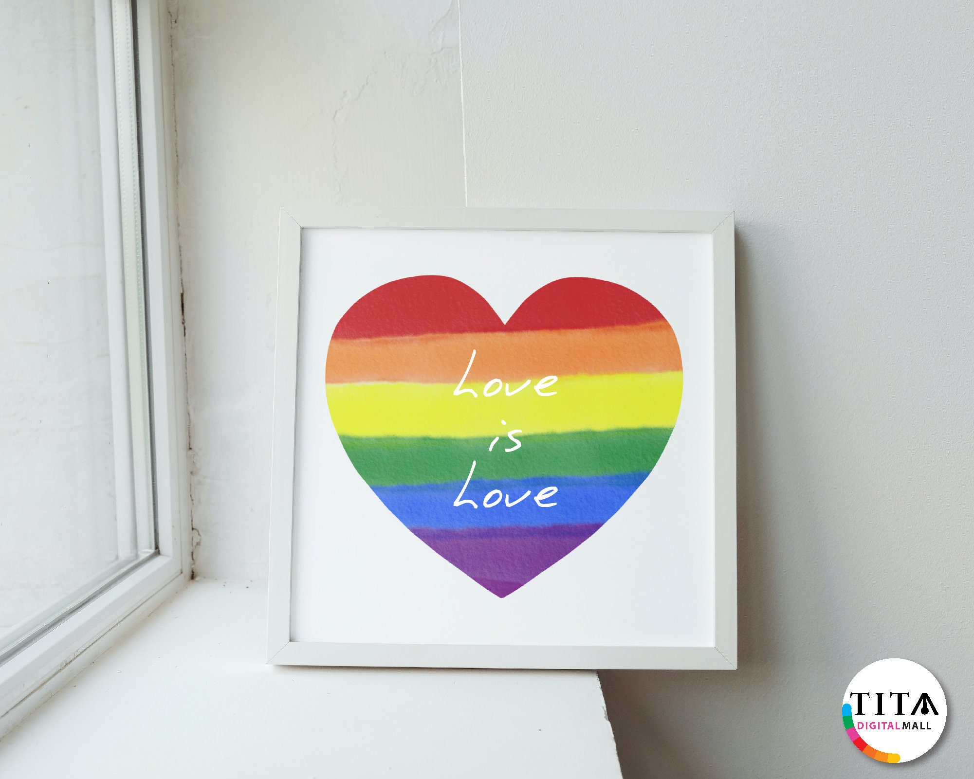 Watercolor Hearts Clipart, Heart Clipart, Rainbow Heart Clipart ...