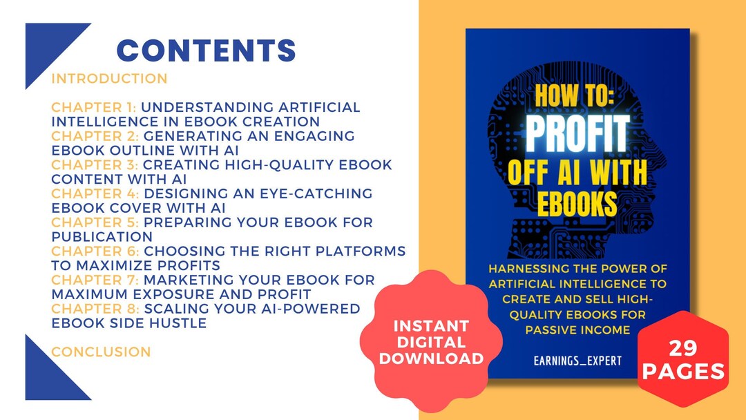Profit off AI With Ebooks - Etsy