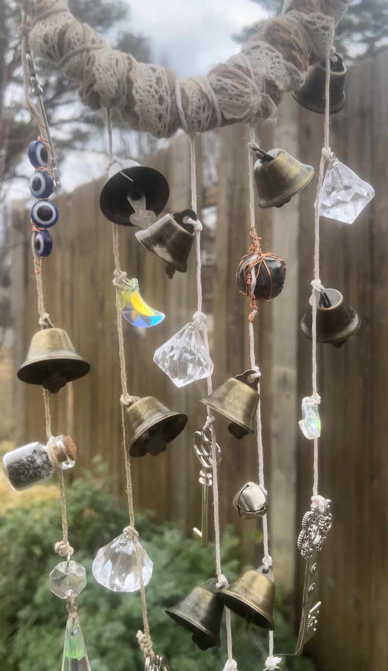 Witch Bells-entry Way Protection- Amulet-witchy Decor - Good Luck Charm ...