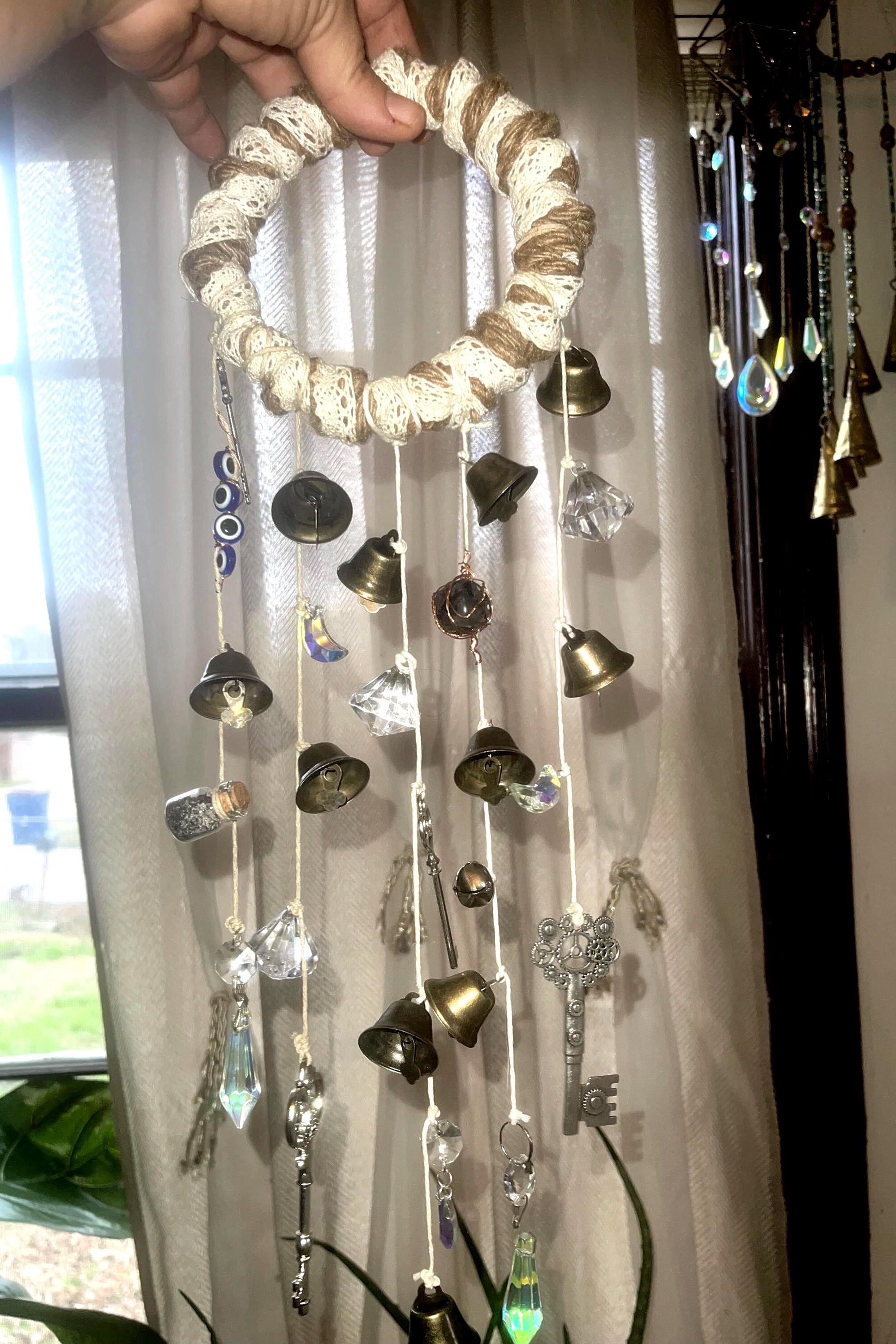 Witch Bells-entry Way Protection- Amulet-witchy Decor - Good Luck Charm ...