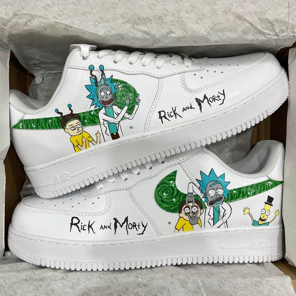 Rick and Morty Shoes - Etsy