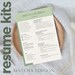 Resume Kit: CV Template With Matching Cover Letter Matcha Edition - Etsy