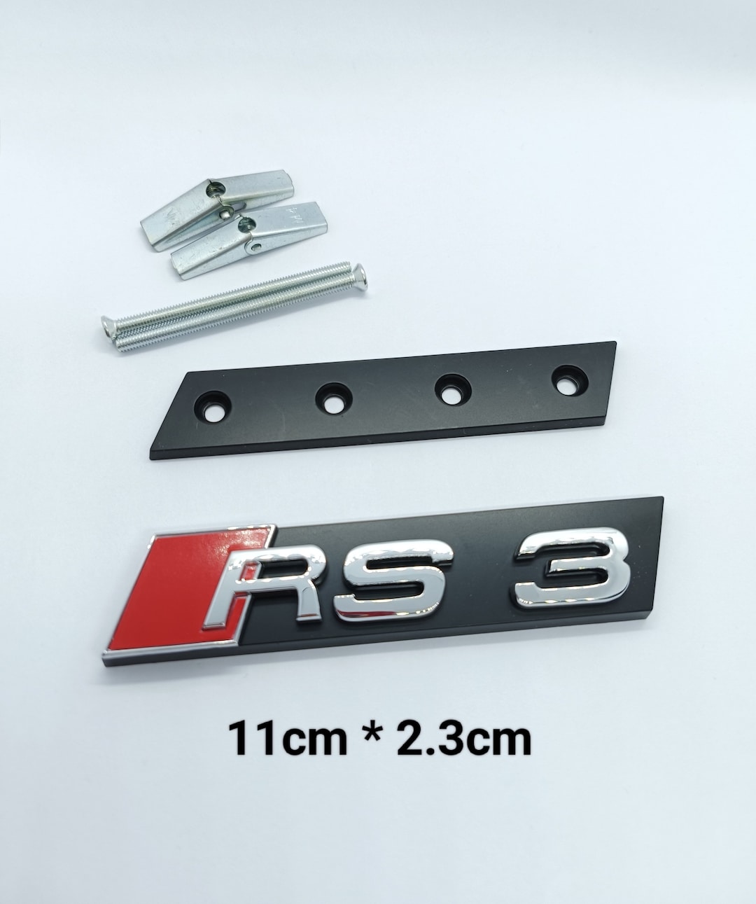 RS3 Chrome Emblem Logo Front Grille A3 S3 RS3 - Etsy