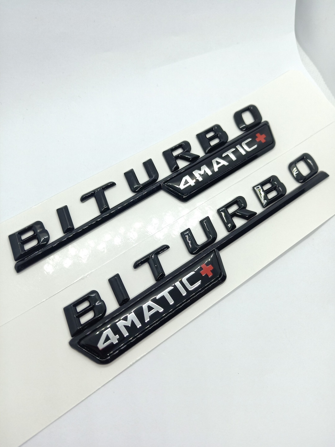 2 Biturbo 4matic Logo 140mm Mercedes E-class AMG GT Emblem - Etsy