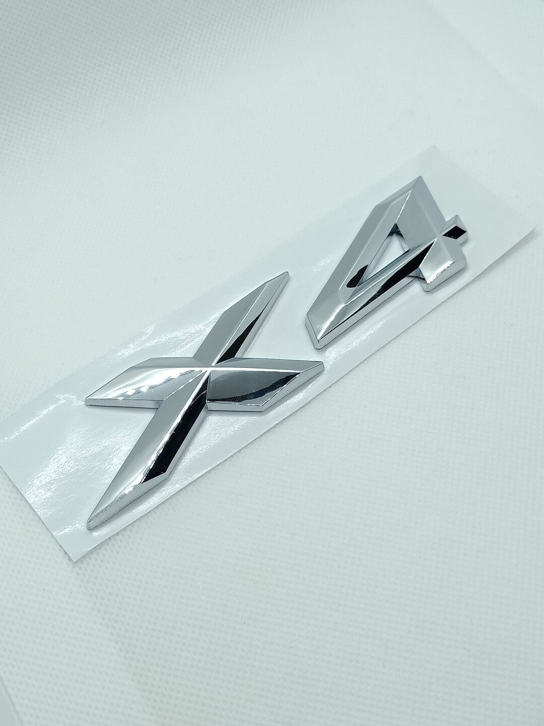 X4 Logo Emblem Logo X Sticker Chrome - Etsy