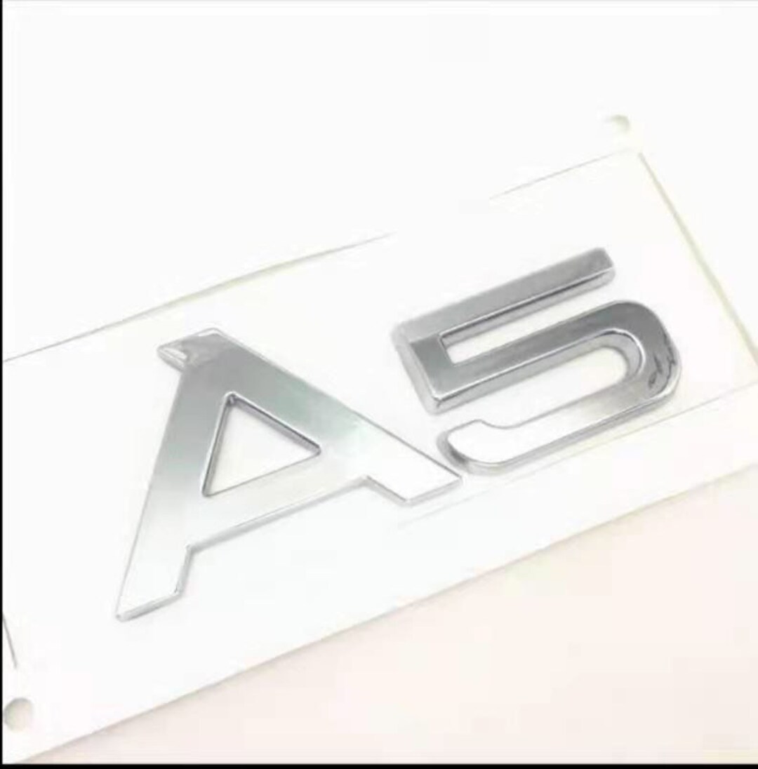 A5 Logo Stickers Sticker Chrome Emblem - Etsy
