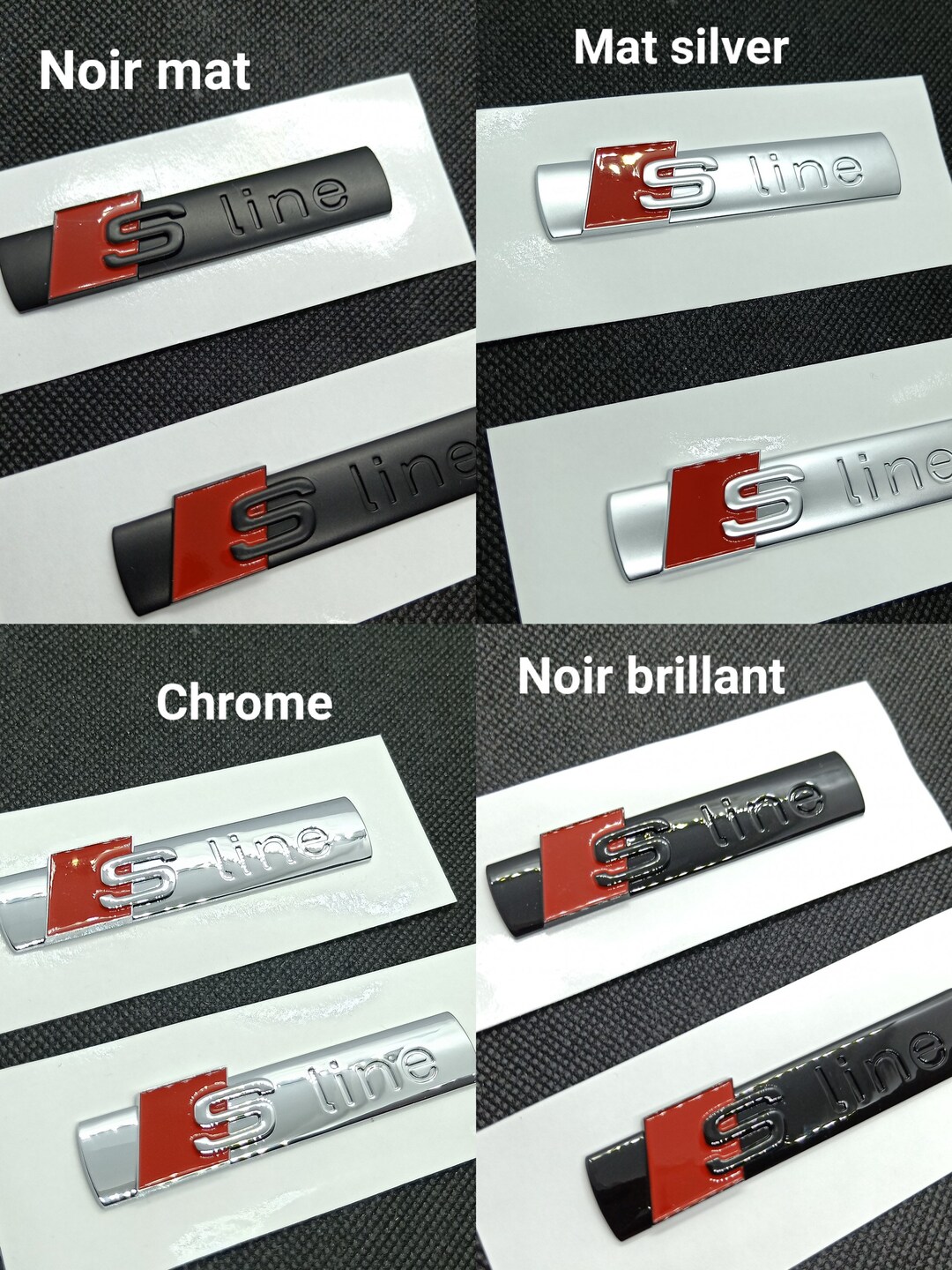 2 Logo S Line Emblem Badge Wings Adhesive Sline Abs Original - Etsy