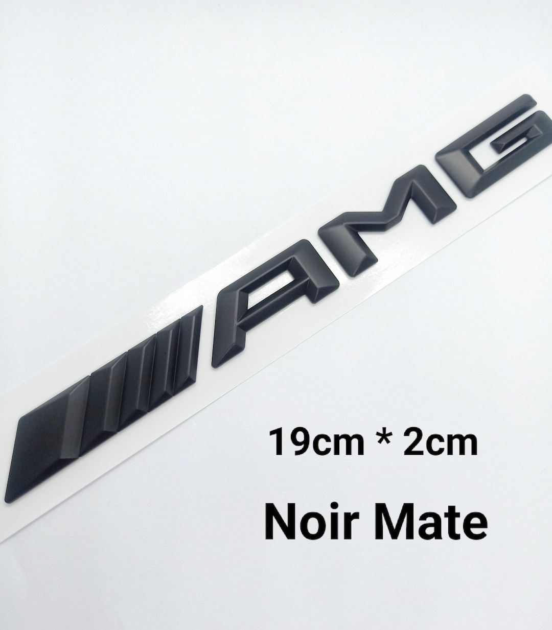 Logo Emblème Mercedes AMG NOIR Mat 3D CLASSE A B C E... - Etsy France