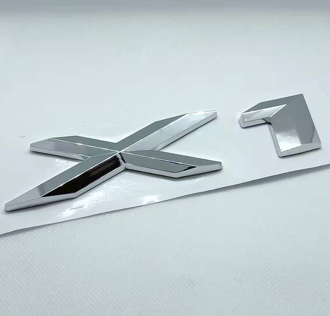 X1 Logo Emblem Logo X1 Chrome Sticker - Etsy
