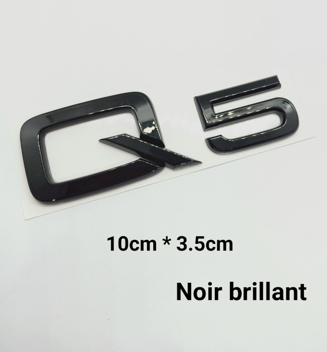 Q5 Logo Glossy Black Emblem Sticker Decals - Etsy