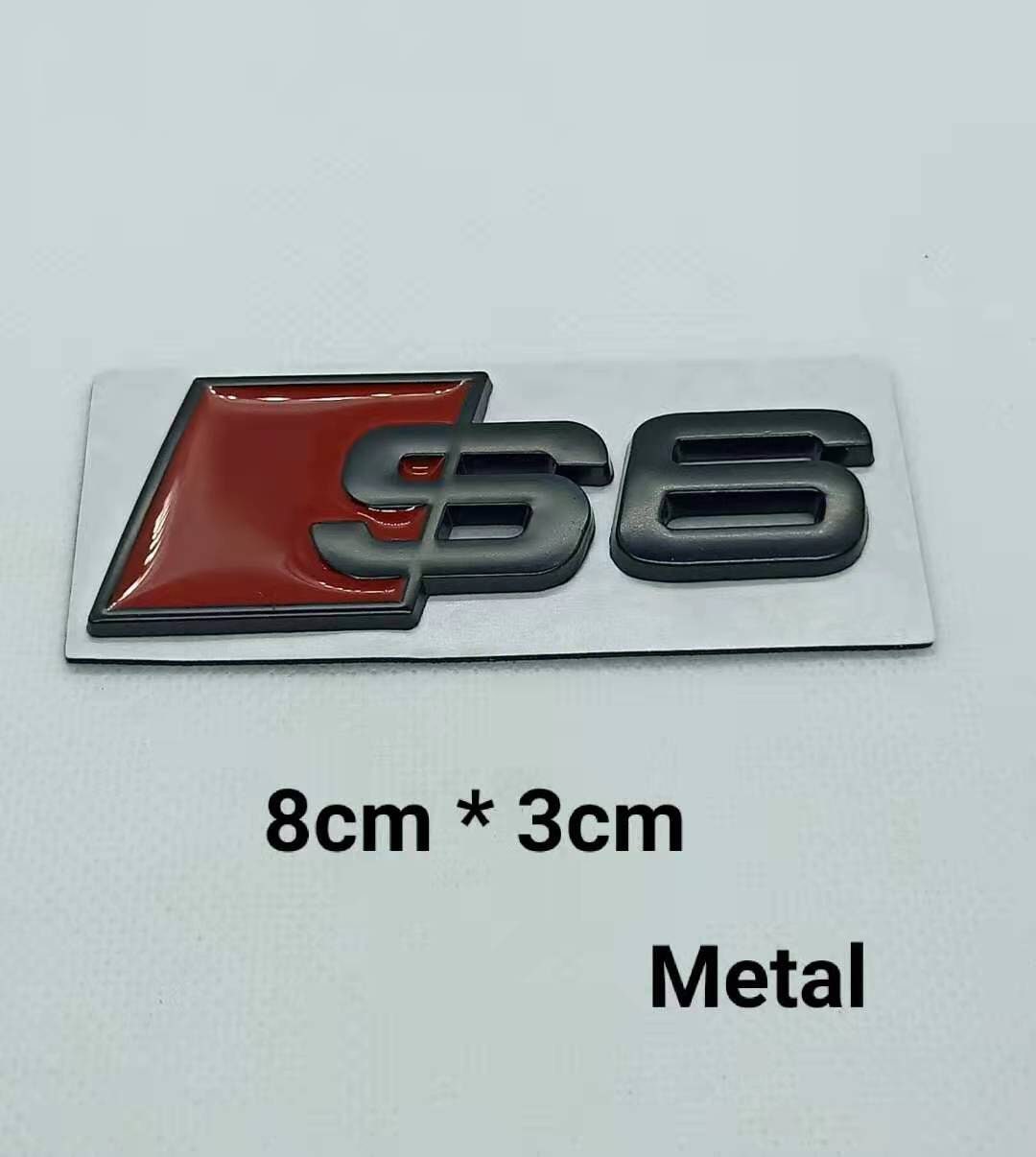 S6 Logo Sticker Emblem Back Matte Black Metal - Etsy