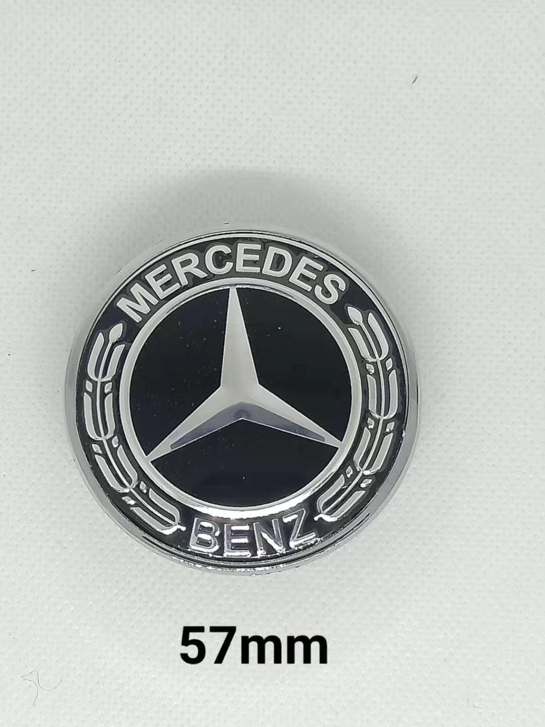 Logo Hood Mercedes AMG Black 57mm Emblem CLASS C E CLK S - Etsy UK