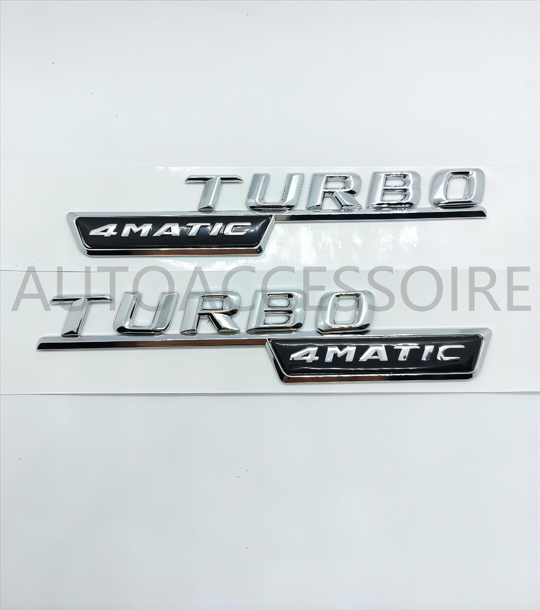 2 Turbo Logo 4matic 140mm AMG GT Emblem Chrome - Etsy